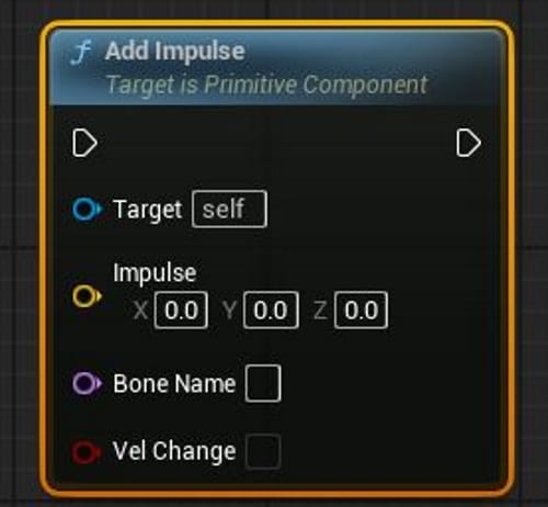 UE5のAdd Impulseを究める。