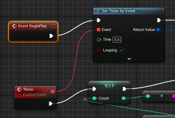 UE5のSet Timer by Eventを究める。